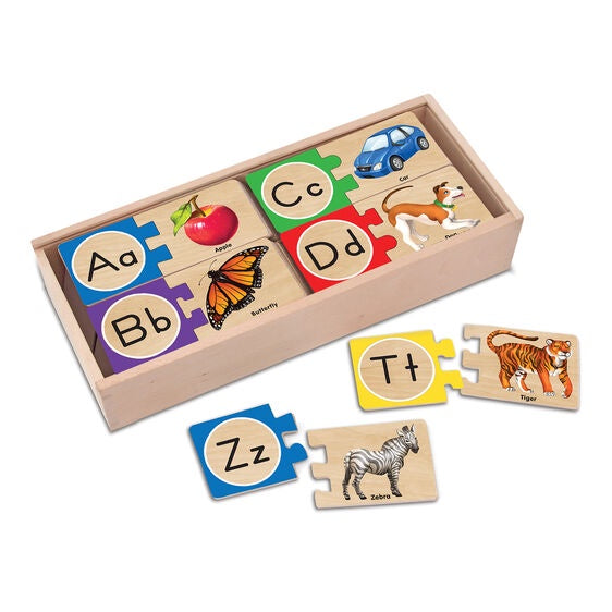 Self Correcting Alphabet Letter Puzzle – Kentfield Kids Almonte